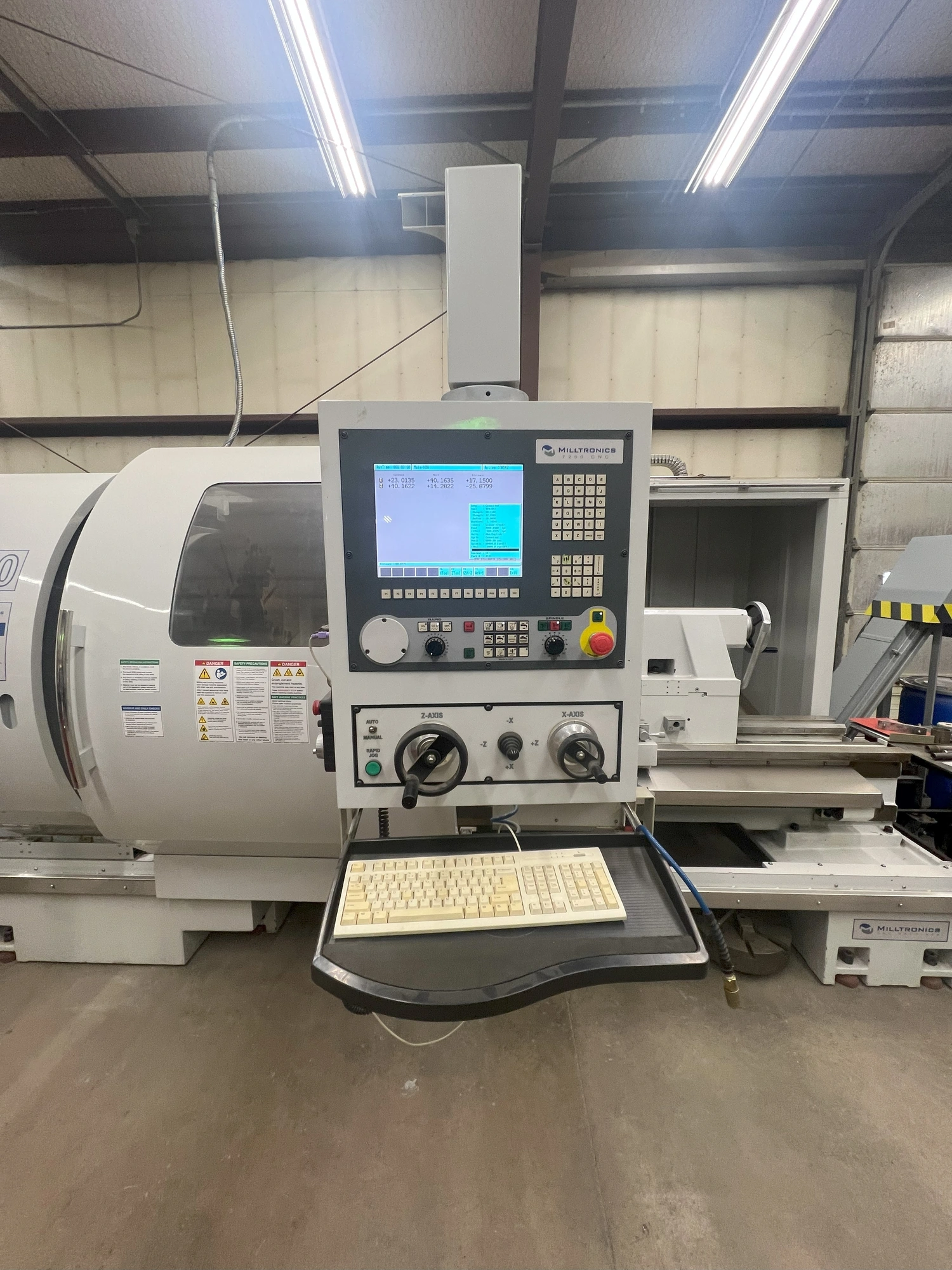 Used 2008 MILLTRONICS ML40/80 Lathes CNC 92240 | Asset Exchange Corporation