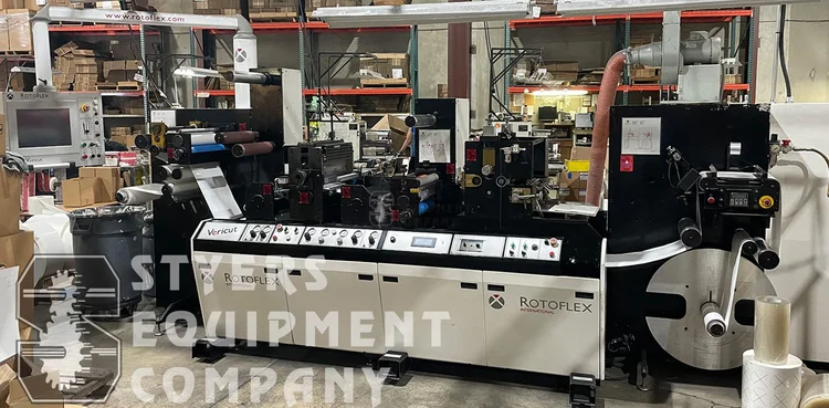Used ROTOFLEX VERICUT DIE CUTTER 6738 | Styers Equipment Company