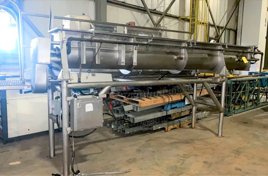 Stainless Steel Holoflite Thermascrew Screw Dryer by Rietz for sale ...