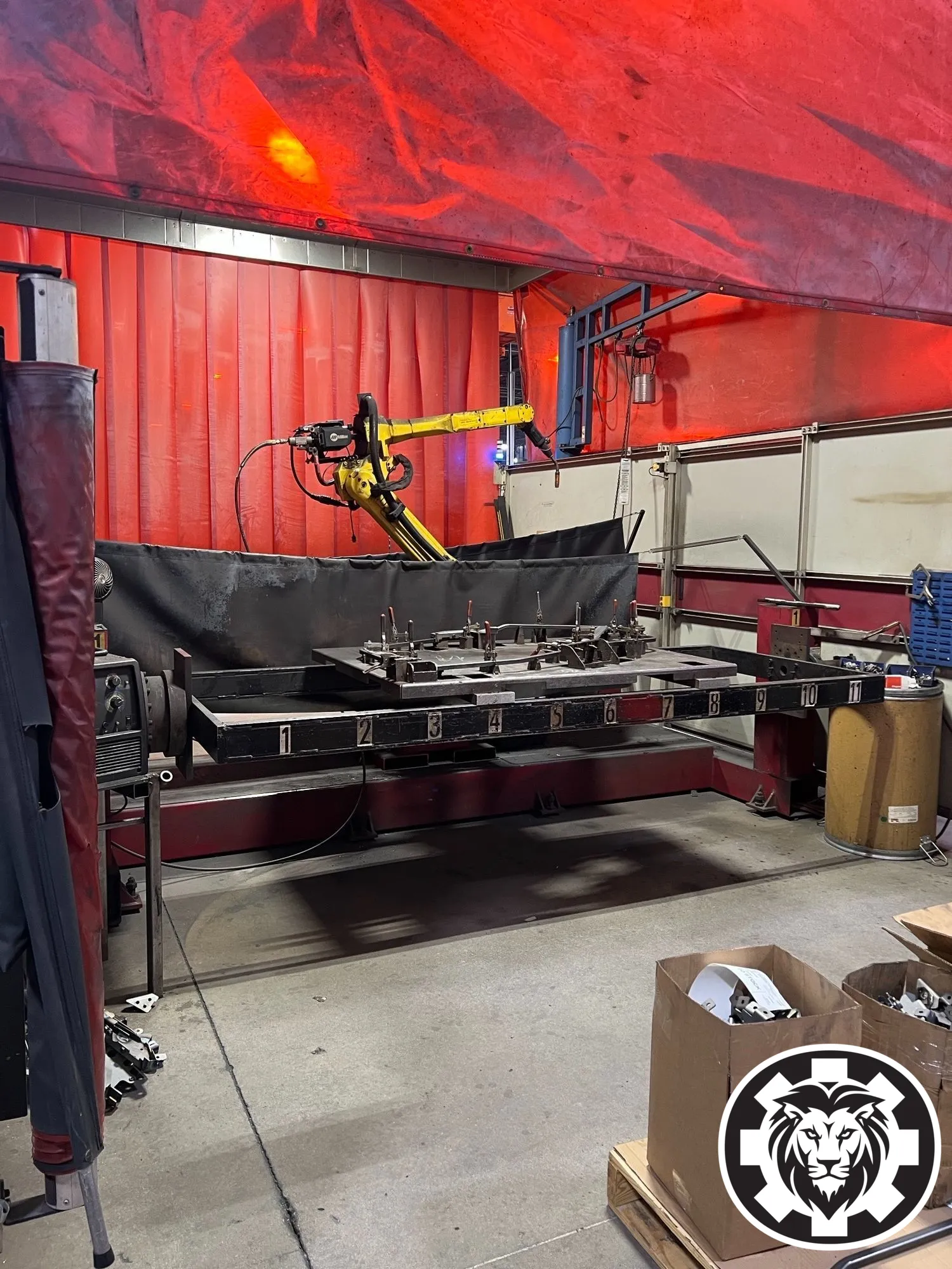 Used 2012 FANUC ROBOTIC WELD CELL Miller Welders For Sale 140 | Lion ...