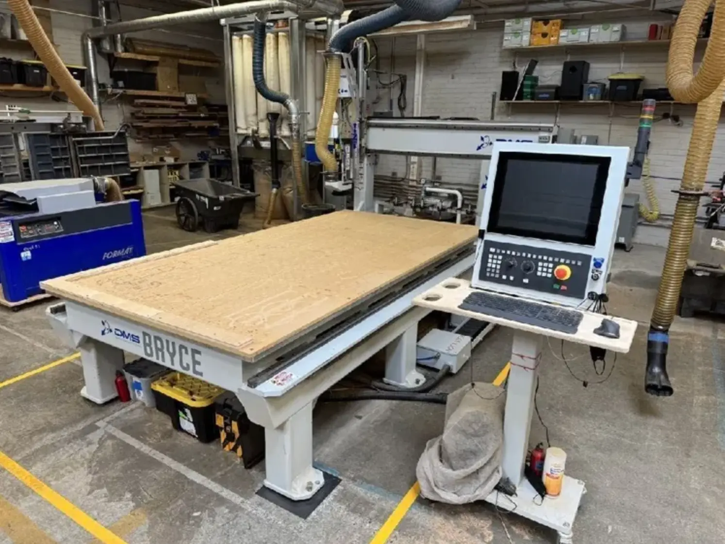 Used 2023 DMS Bryce Used 3 Axis CNC Routers 203234 | PlastiMach Corp