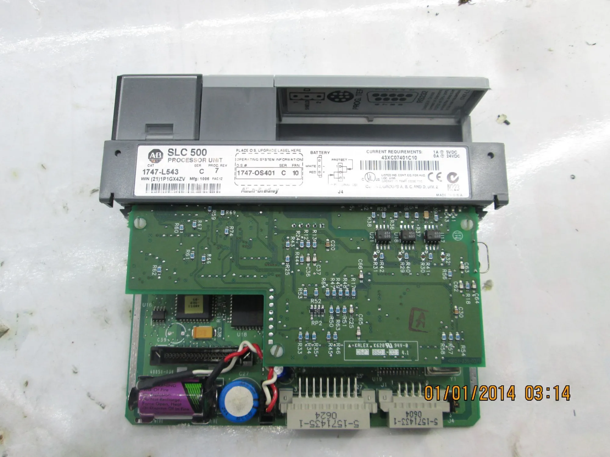 Used ALLEN BRADLEY 1747-L543 Electrical 23110 | Global Machine Brokers, LLC