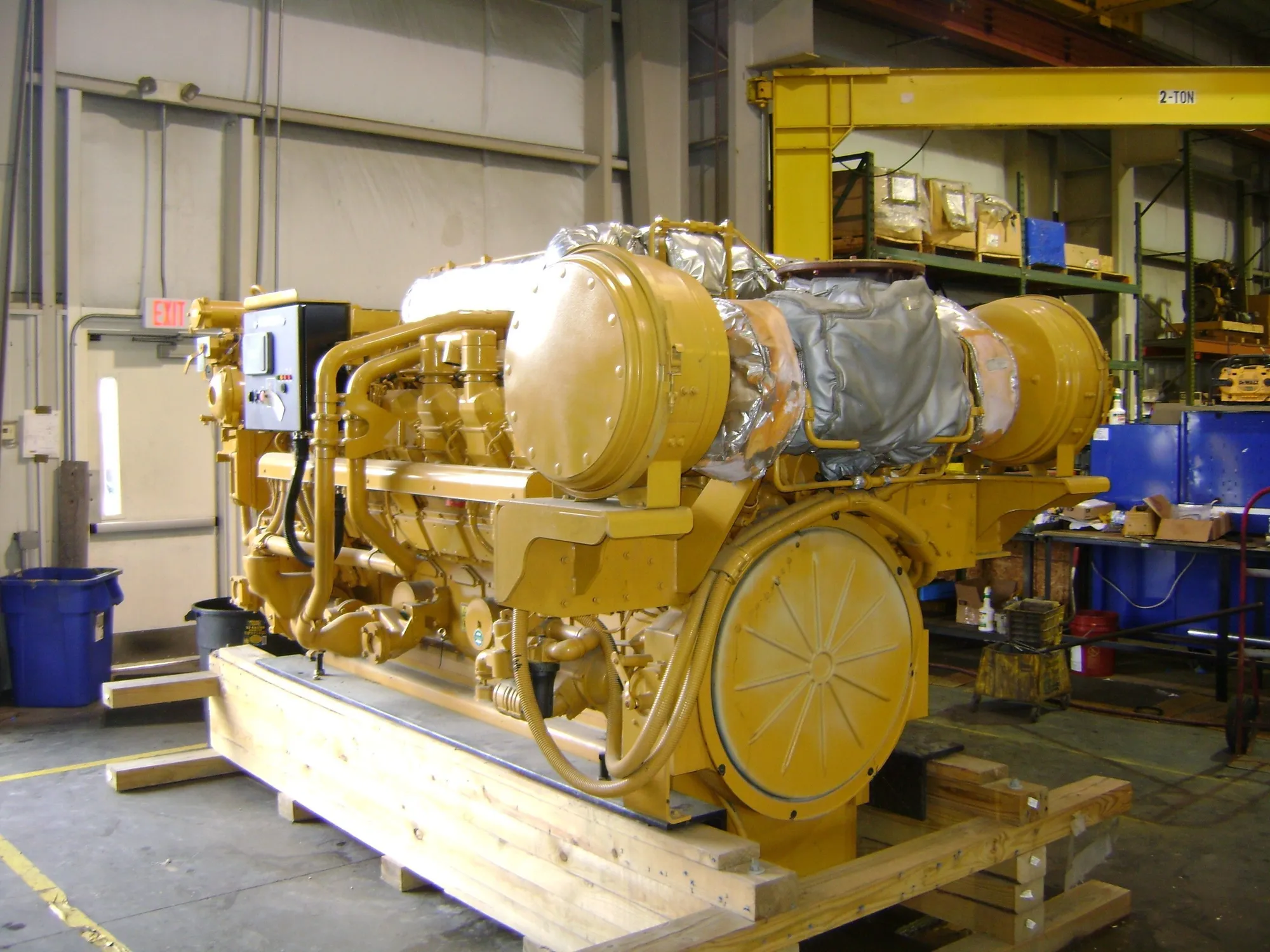 Item# E4360 - Caterpillar 3516C 2100HP, 1600RPM Marine Diesel Engines ...