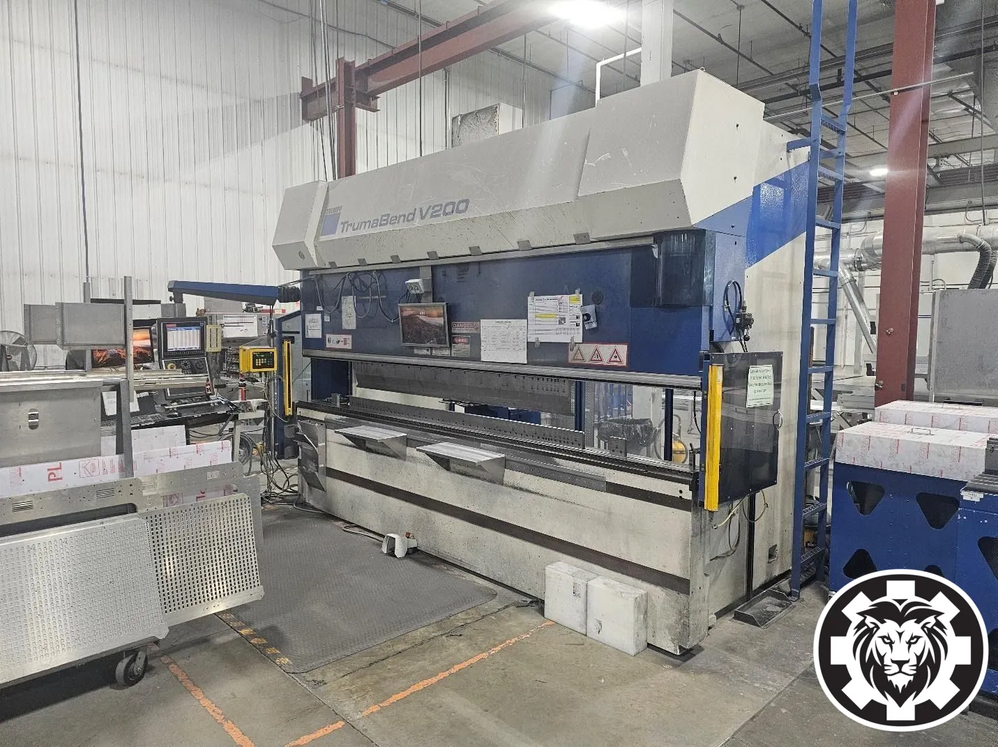 Used 2005 TRUMPF TRUMABEND V200 Press Brakes For Sale 464 | Lion Machinery