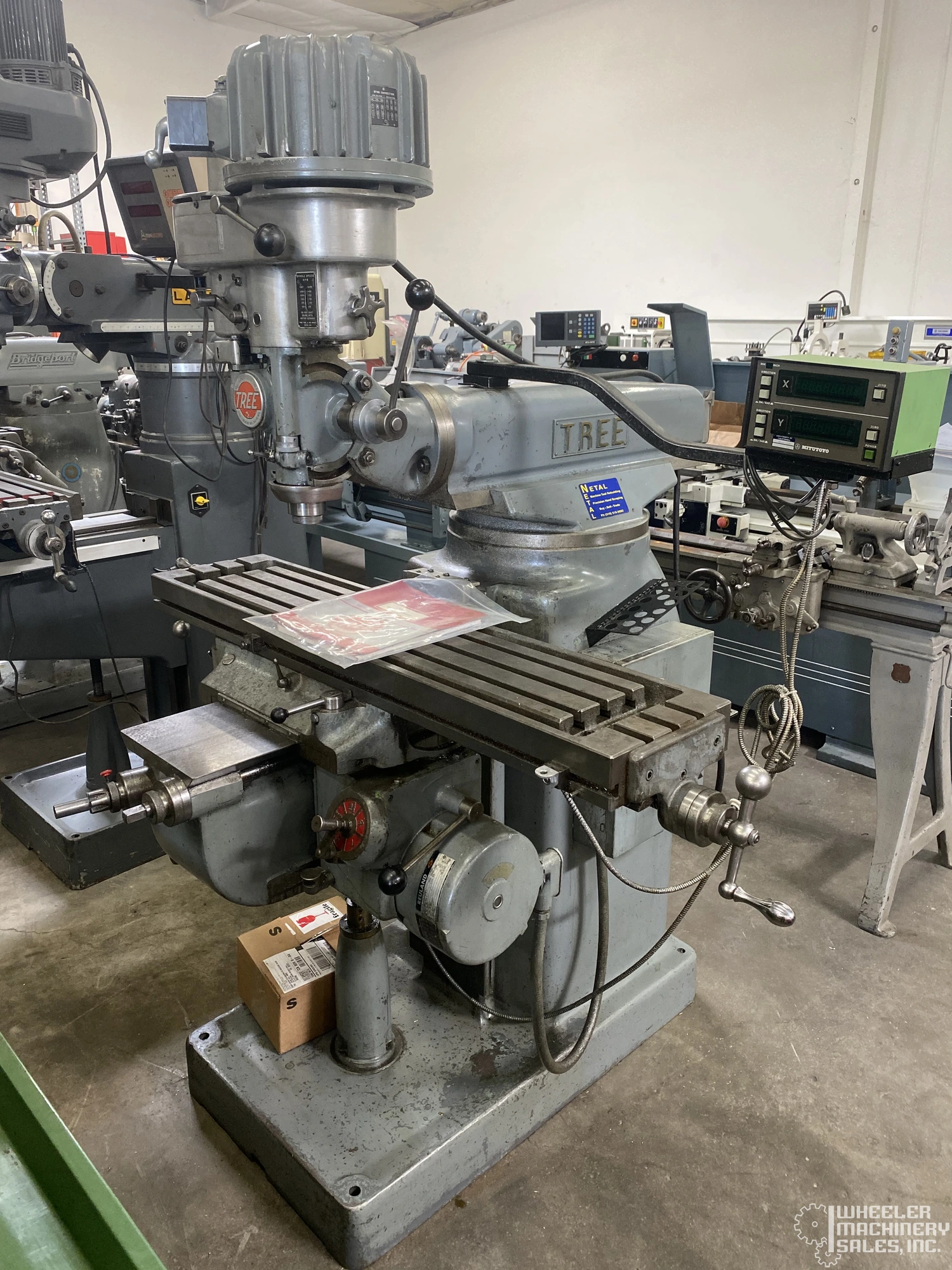 Used TREE 2UVR MILLING MACHINES, VERTICAL 6097 | Wheeler Machinery Sales