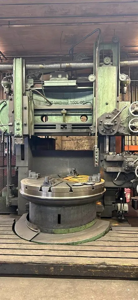 Used KING 62" VERTICAL BORING MILL Boring Mills-Vertical DC 92989 ...