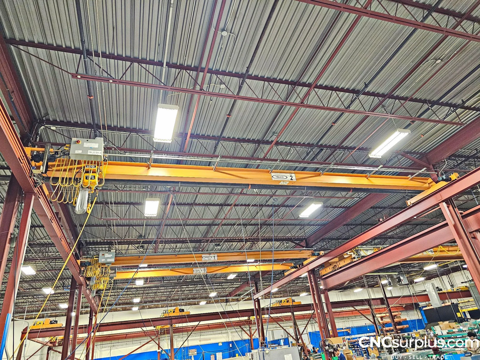 Used KITO 2 TON X 37' Bridge & Overhead Cranes 13856 | CNCsurplus