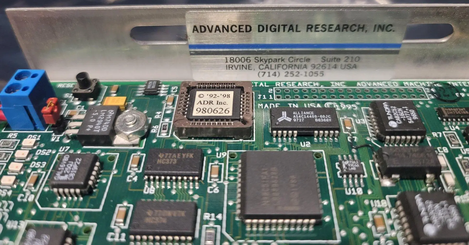 Used 1995 ADR 350920 Programmable Logic Controller Accessories Q11119 ...