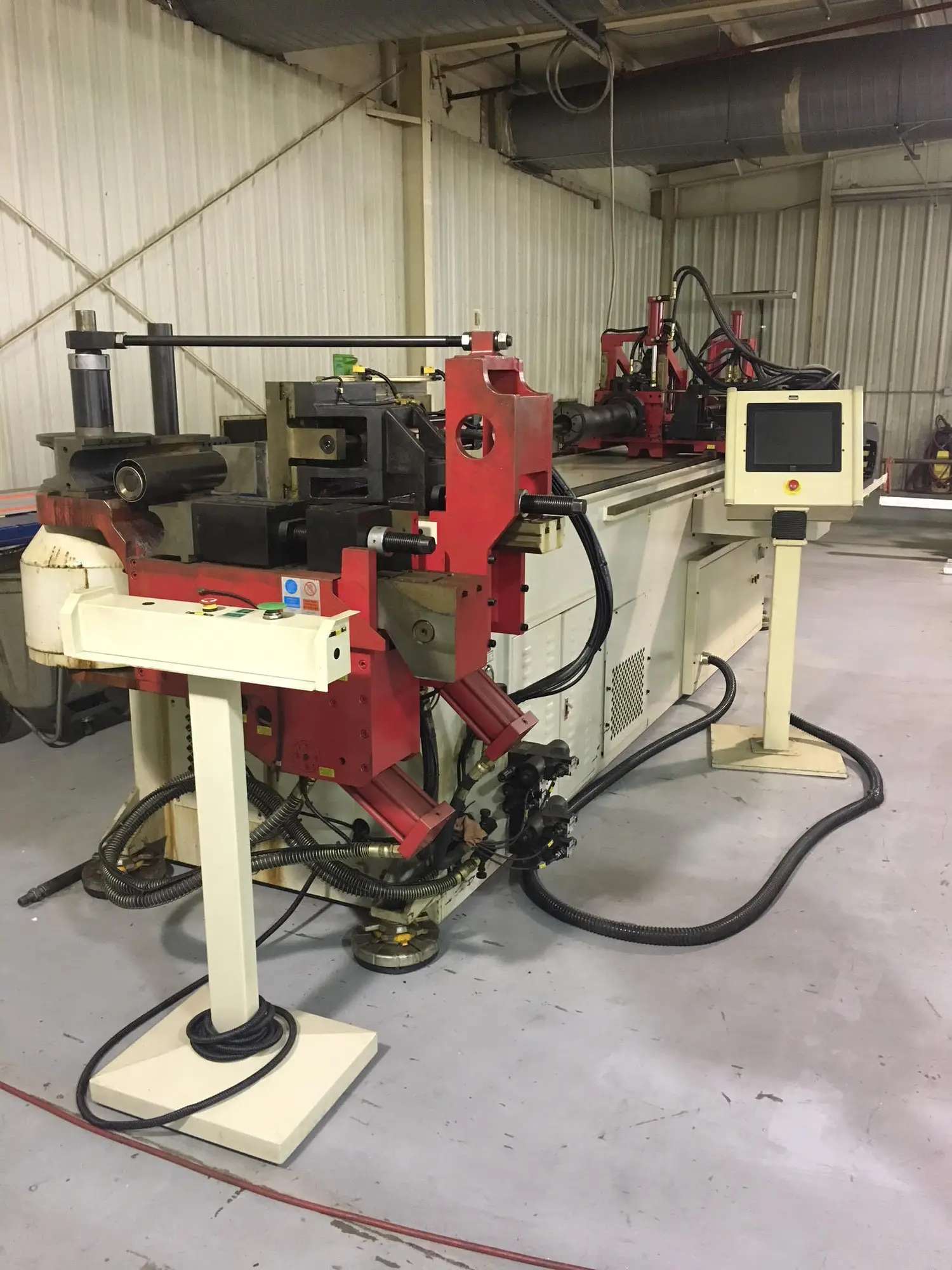 Used 2009 ALPINE CNC100TDR 4" CNC TUBE BENDER Tube Machy-Tube/Pipe ...