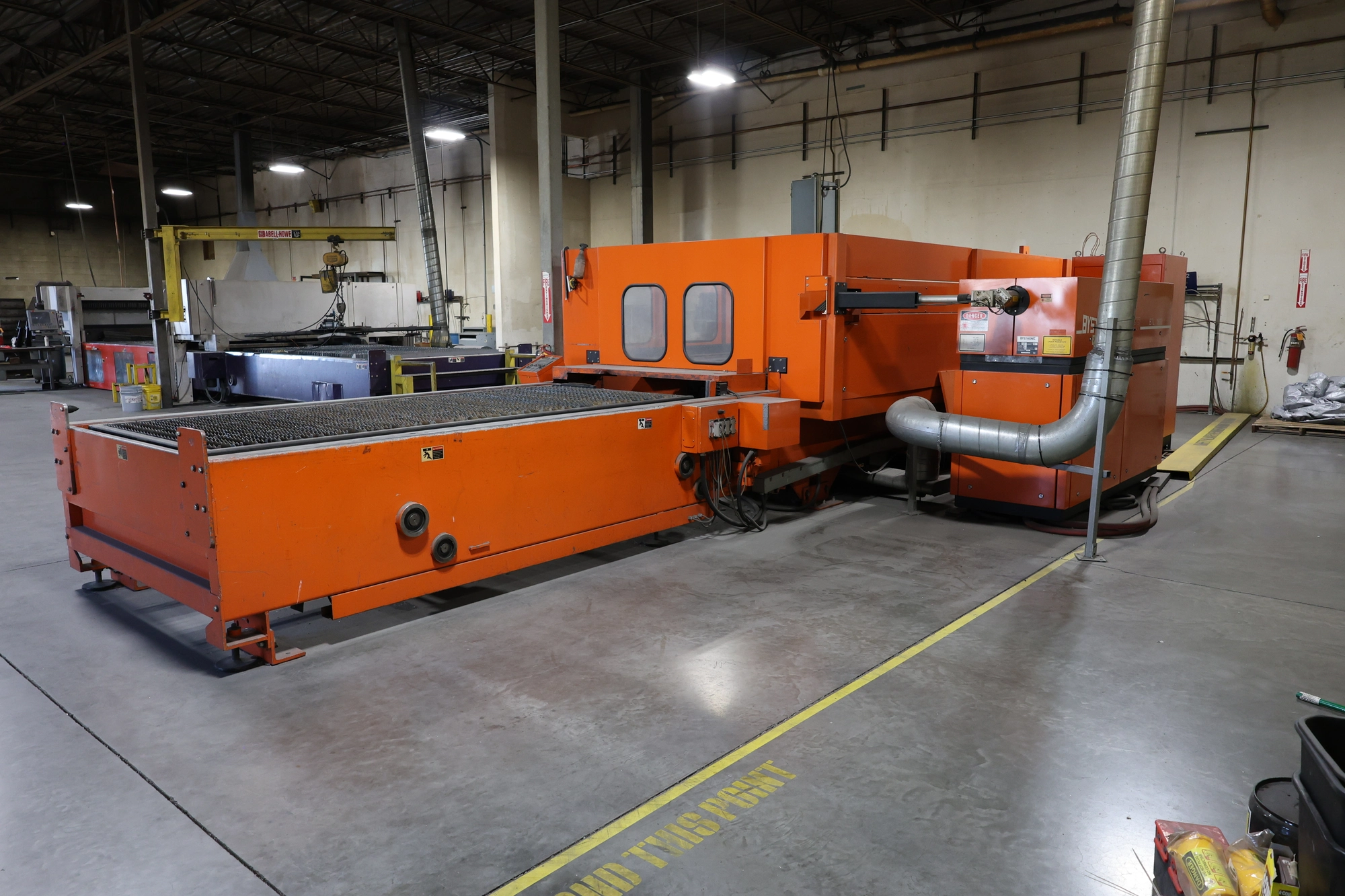 Used 1998 BYSTRONIC BYSPRINT 2512 Laser Cutters LFV | Liberty Machine ...