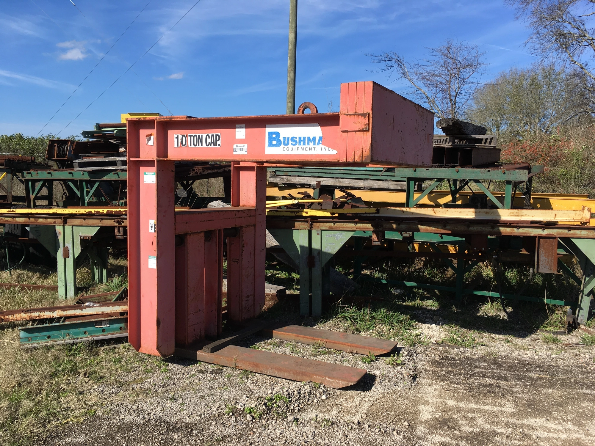 Used 1996 BUSHMAN C-Hook Coil Lifters 10441 | Universal Press