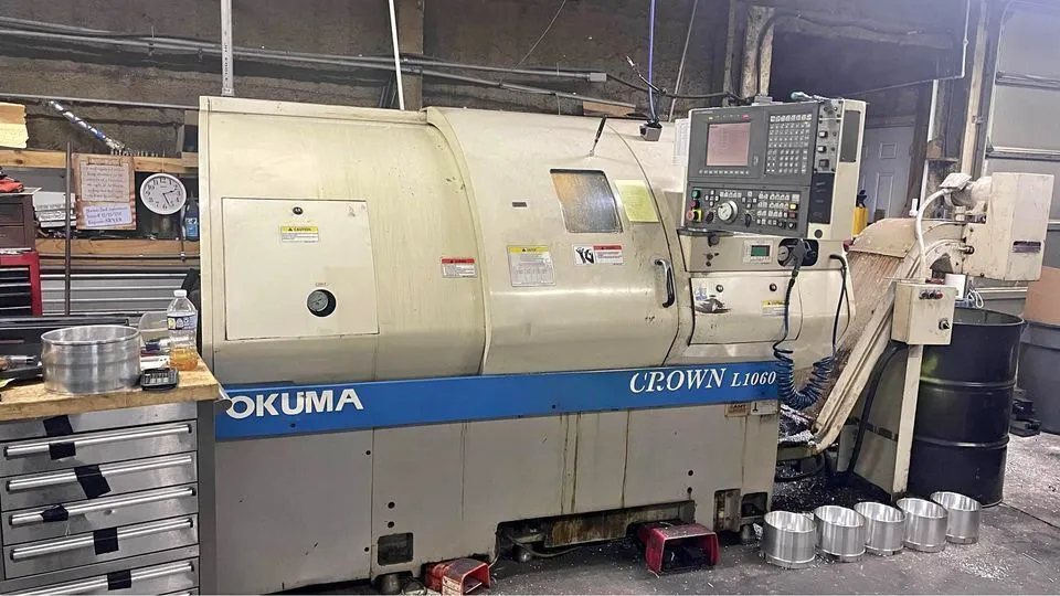 Used 1999 OKUMA CROWN L1060 Lathes CNC 93045 | Asset Exchange Corporation