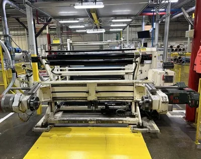 Used 1999 DEACRO 653D /162C Slitters & Perforators, slitter rewinder ...