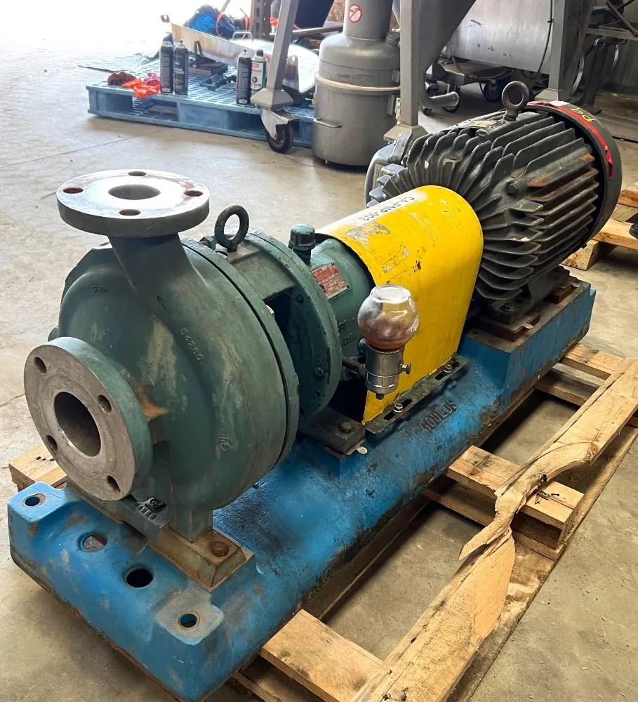 Goulds Model 3196MT Stainless Steel Centrifugal Pump 2X3-10 for sale ...