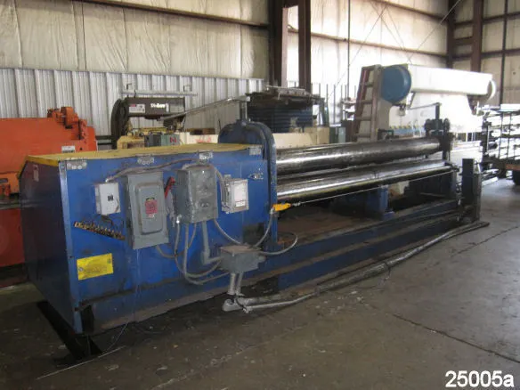 Used WEBB PYRAMID Plate Bending and Slip Roll 25005 | Kempler Machinery
