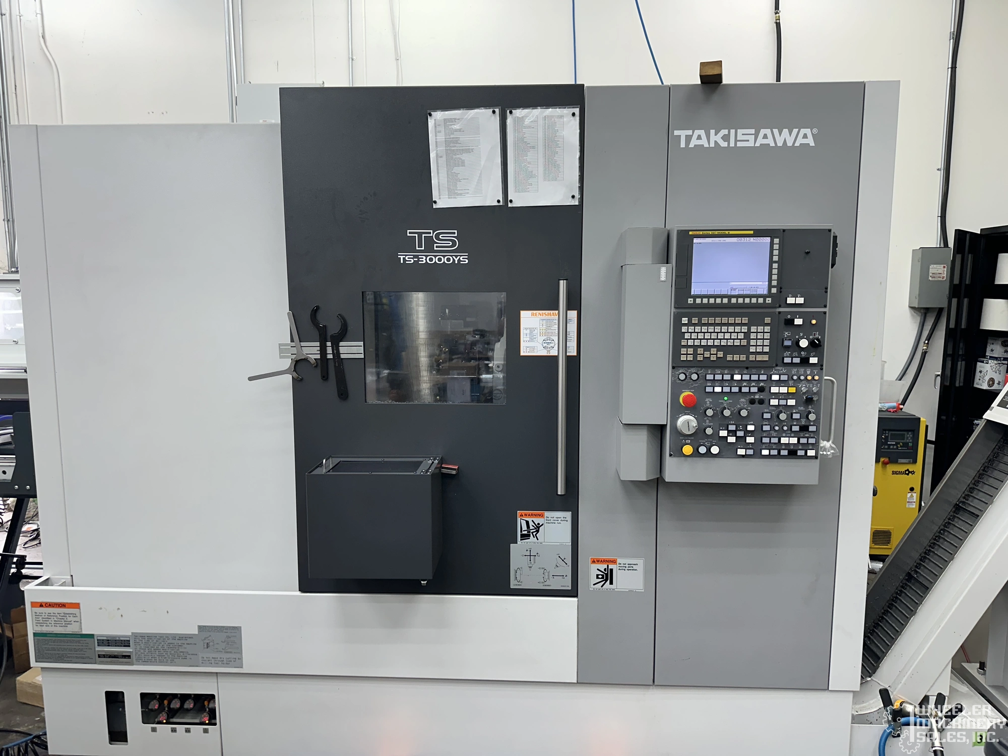 Used 2022 TAKISAWA TS-3000 YS LATHES, SLANT BED, N/C & CNC 7195 ...
