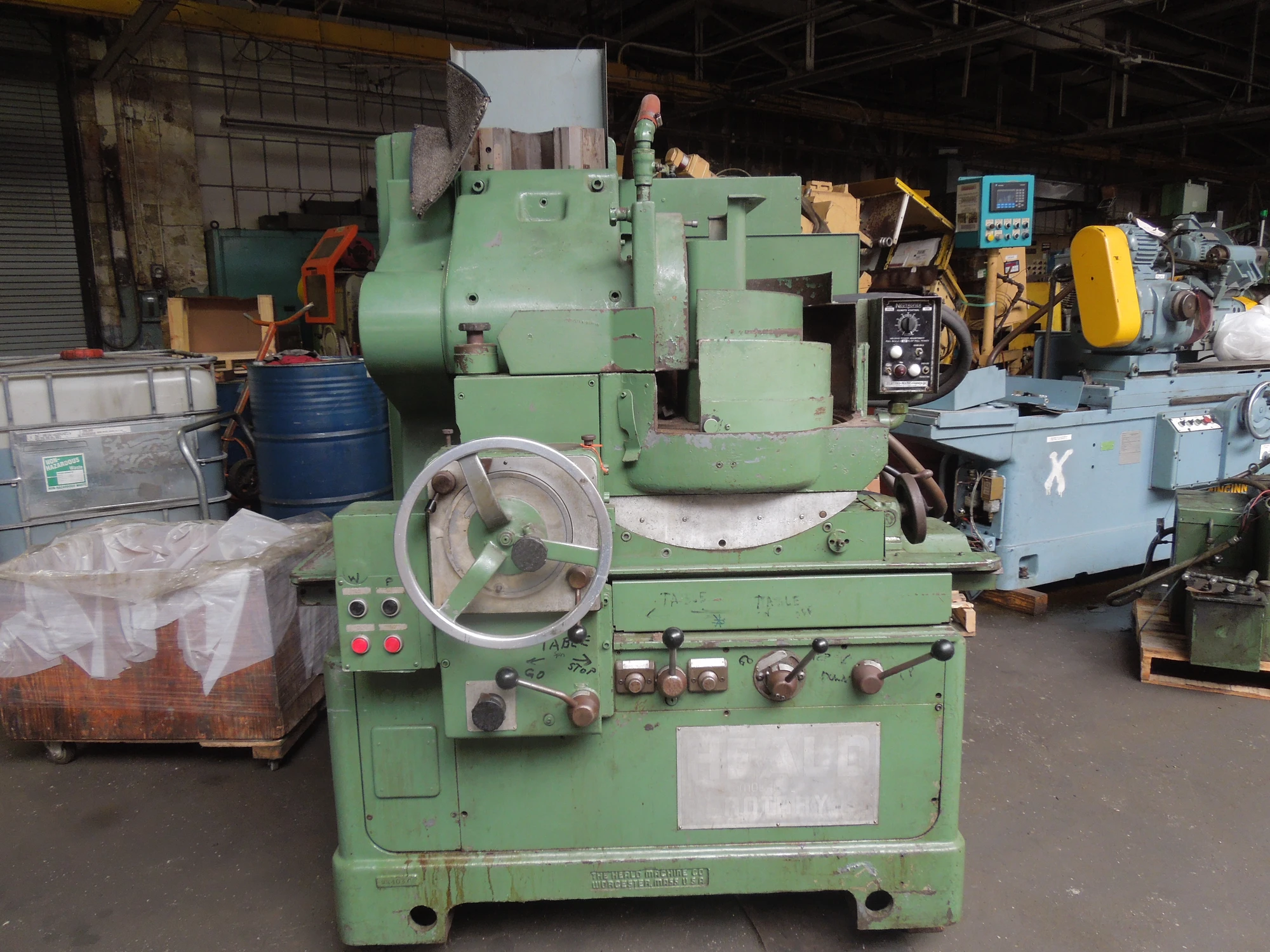 Used HEALD 261 GRINDERS, SURFACE, ROTARY TYPE – HORIZONTAL 8367 | GCH ...