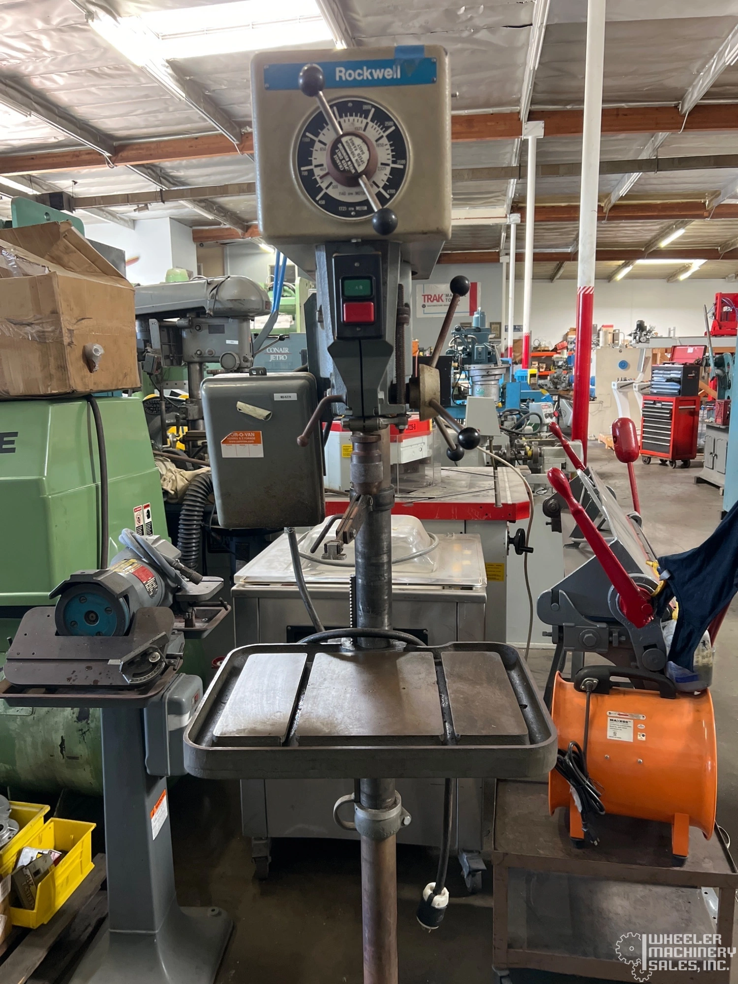 Used ROCKWELL/DELTA 15-655 DRILLS, HEAVY DUTY & SENSITIVE, VERTICAL ...