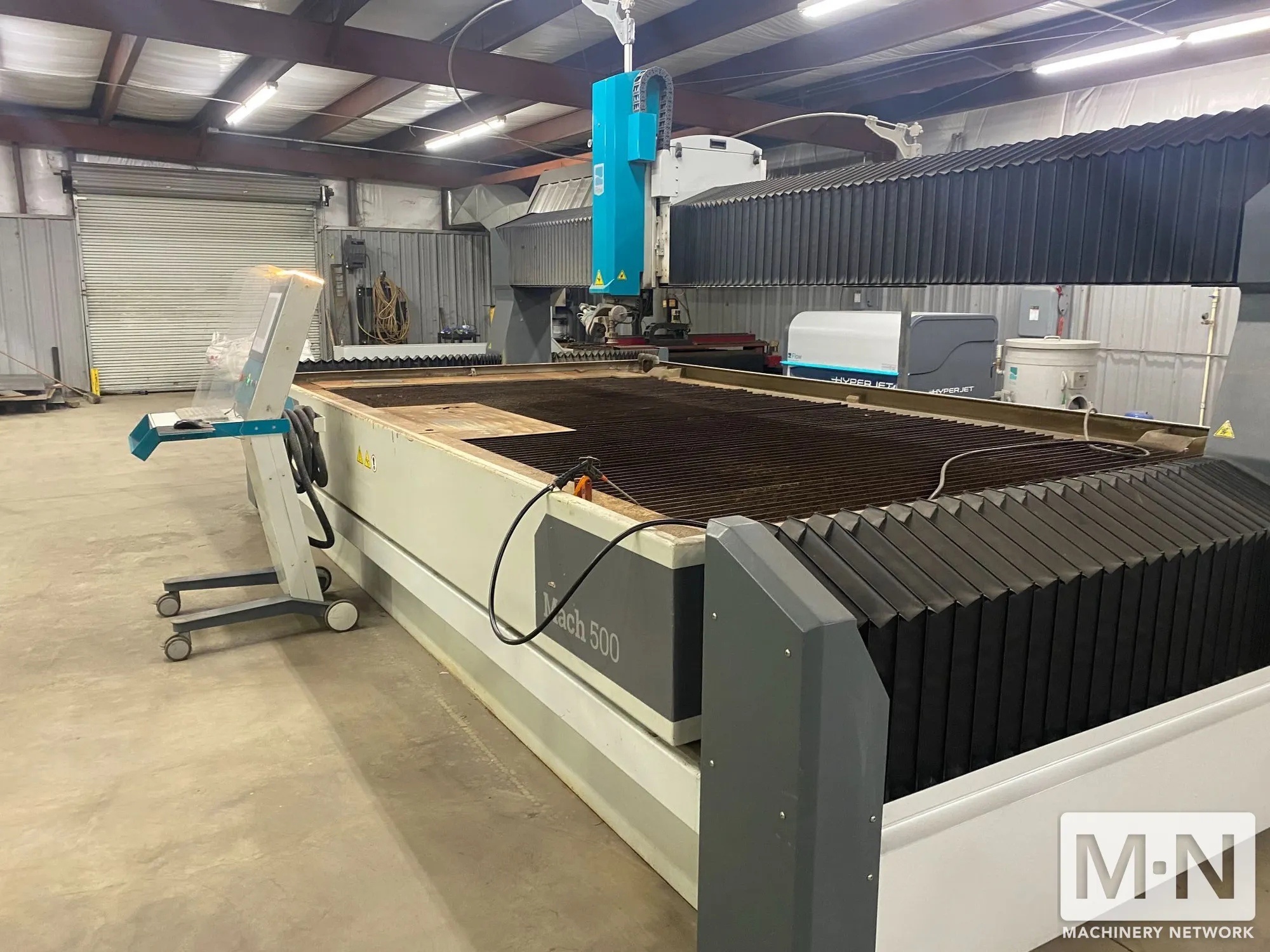 Flow Mach 500 4020 XD CNC Waterjet - New 2022 Installed 2023 only 720 ...