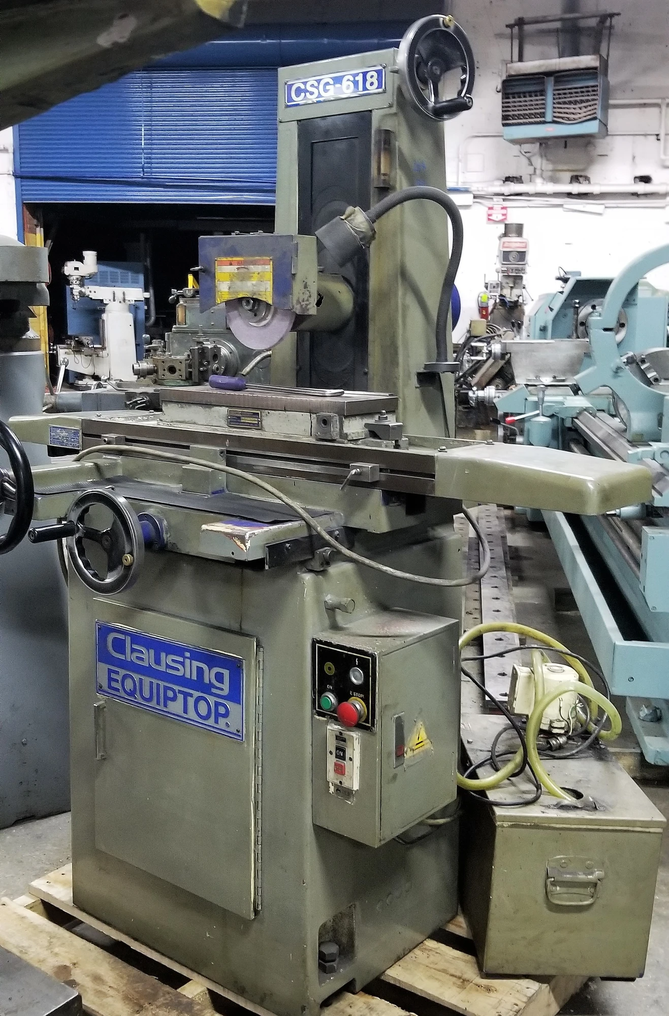 Used CLAUSING EQUIPTOP 618 Grinders, Horizontal Surface 4053 ...