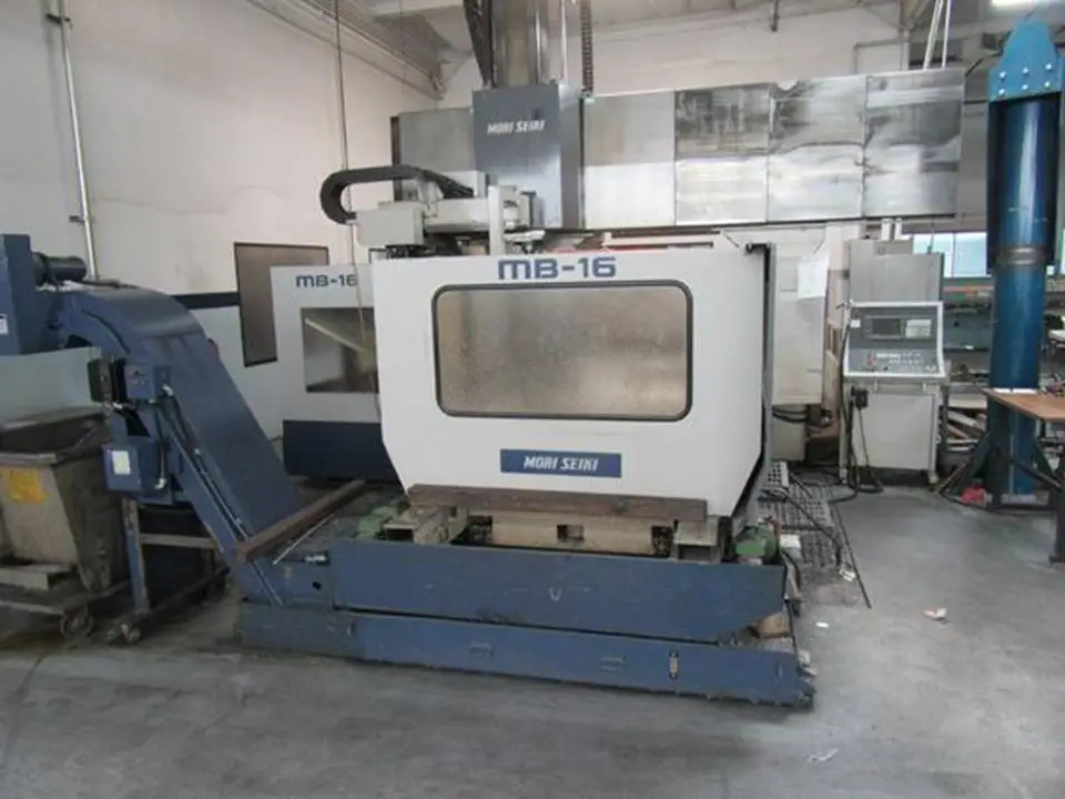 Used 1996 MORI SEIKI MB16 Vertical Machining Centers 4684 | USED CNC