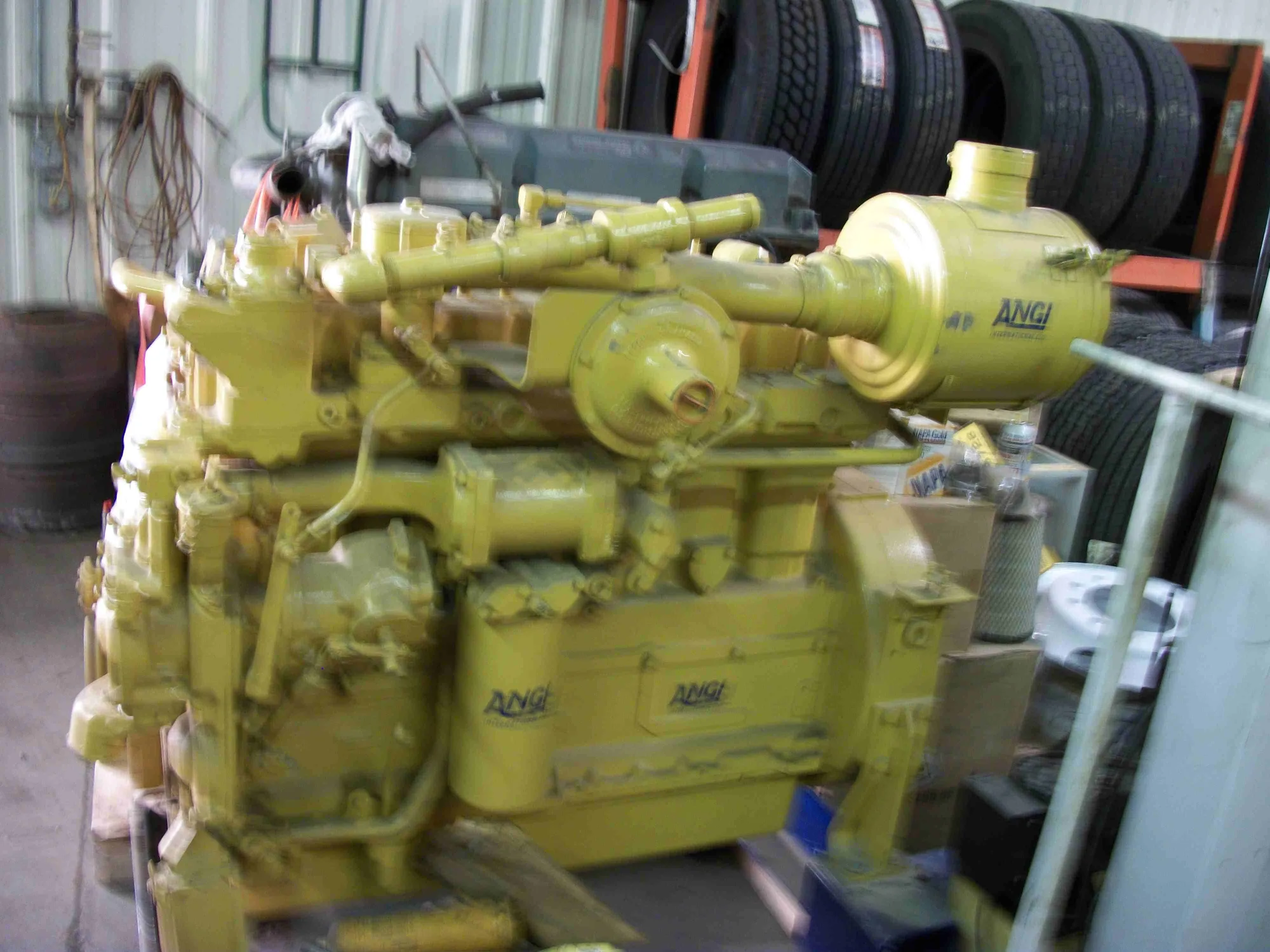 Item# E4521 - Caterpillar G3306 145HP, 1800 Industrial Natural Gas ...