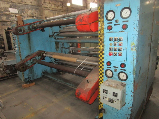 Used BRAMPTON ENGINEERING dual turret winder Winders, Dual Turret ...