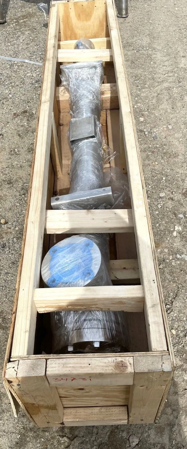 Yula Shell and Tube Heat Exchanger. All Stainless Steel Model CV-4A ...