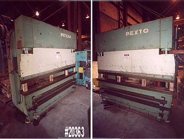 Used PEXTO 77BH08 Press Brake 20363 | Kempler Industries