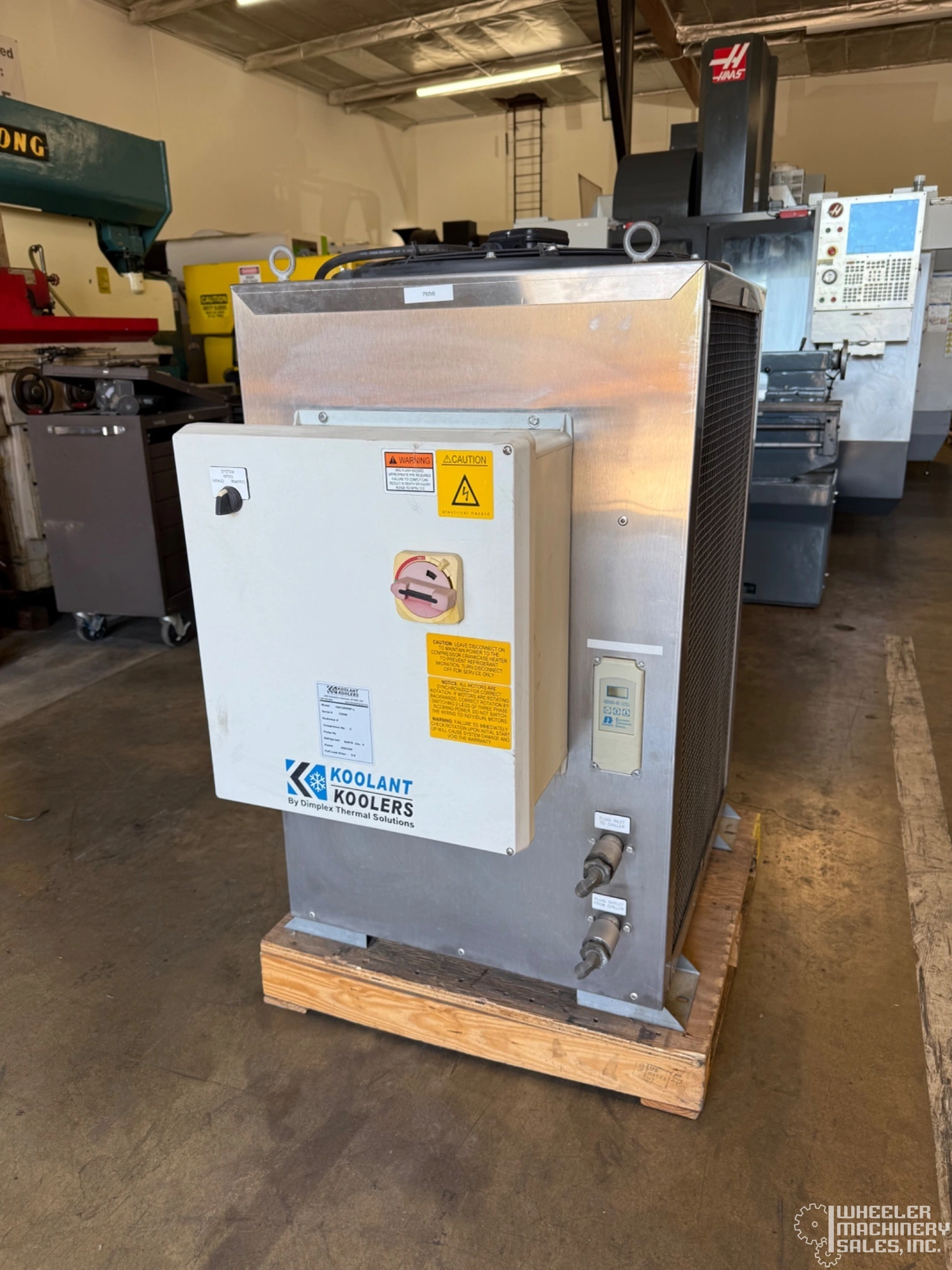 Used KOOLANT KOOLERS HAF2000NF-L CHILLERS 7656 | Wheeler Machinery Sales