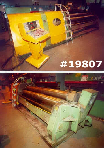 Used ATLANTIC M4R375 Plate Bending and Slip Roll 19807 | Kempler Industries