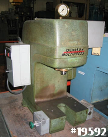 Used DENISON MULTIPRESS A C Frame and Gap Frame Press 19592 | Kempler ...