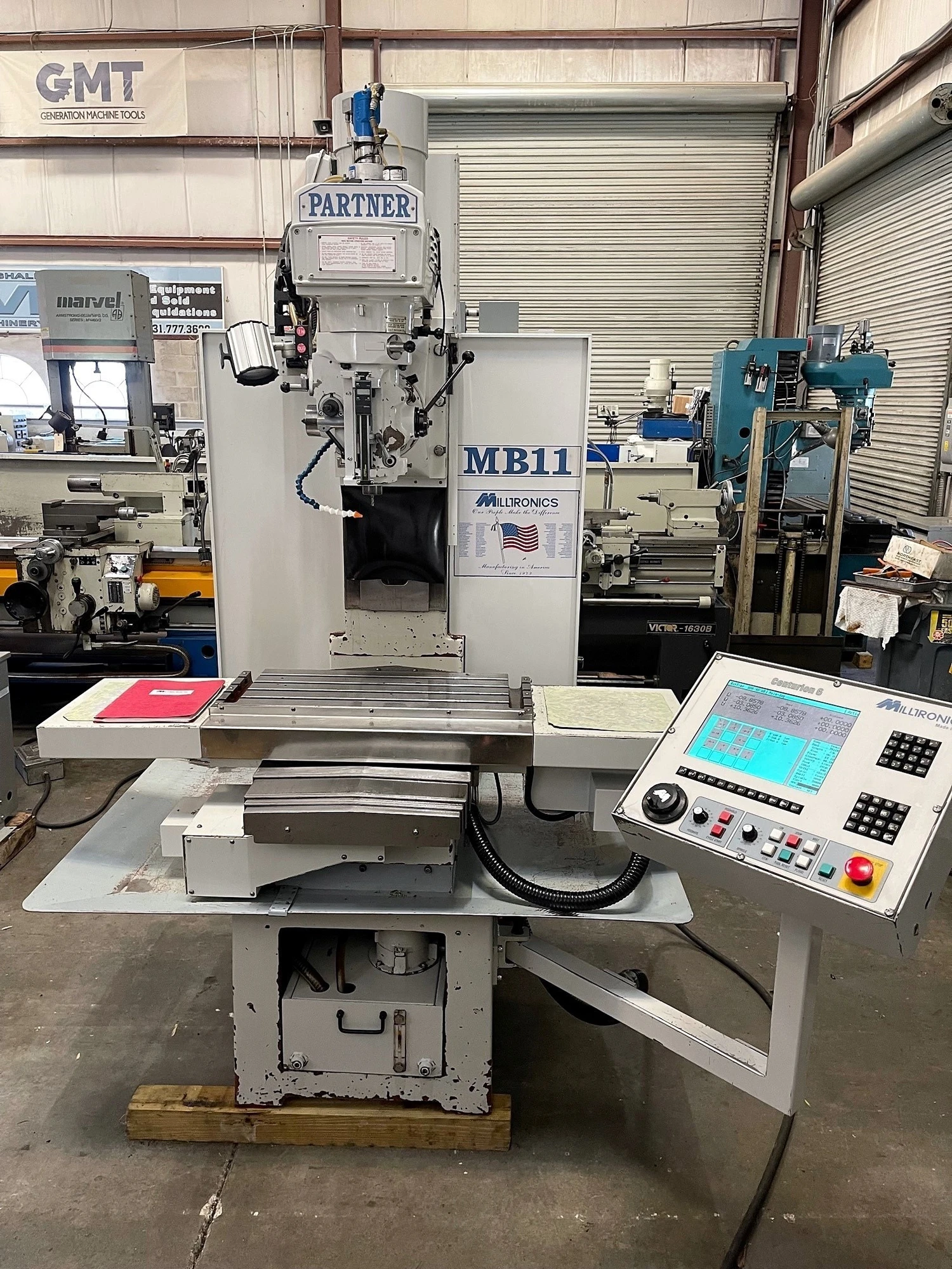 Used MILLTRONICS MB11 Bed Type Mills 6000 | GMT