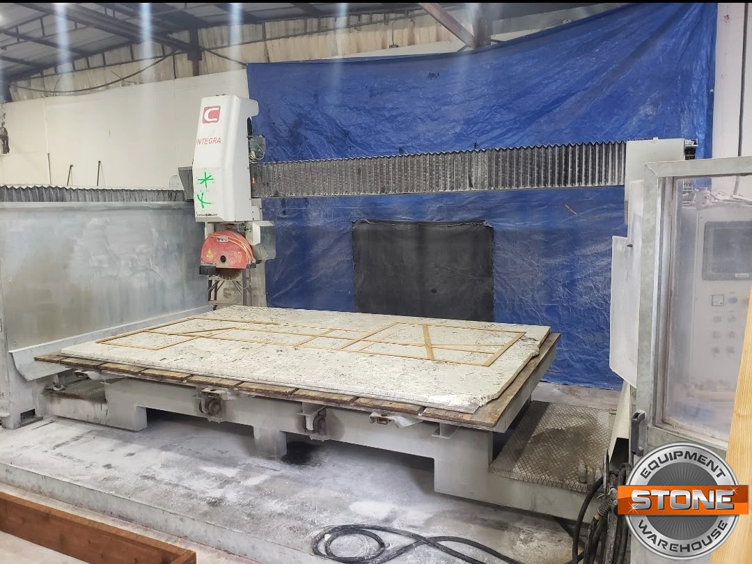 Used 2014 COLBALM INTEGRA CNC Bridge Saws 17332 | STONE EQUIPMENT WAREHOUSE