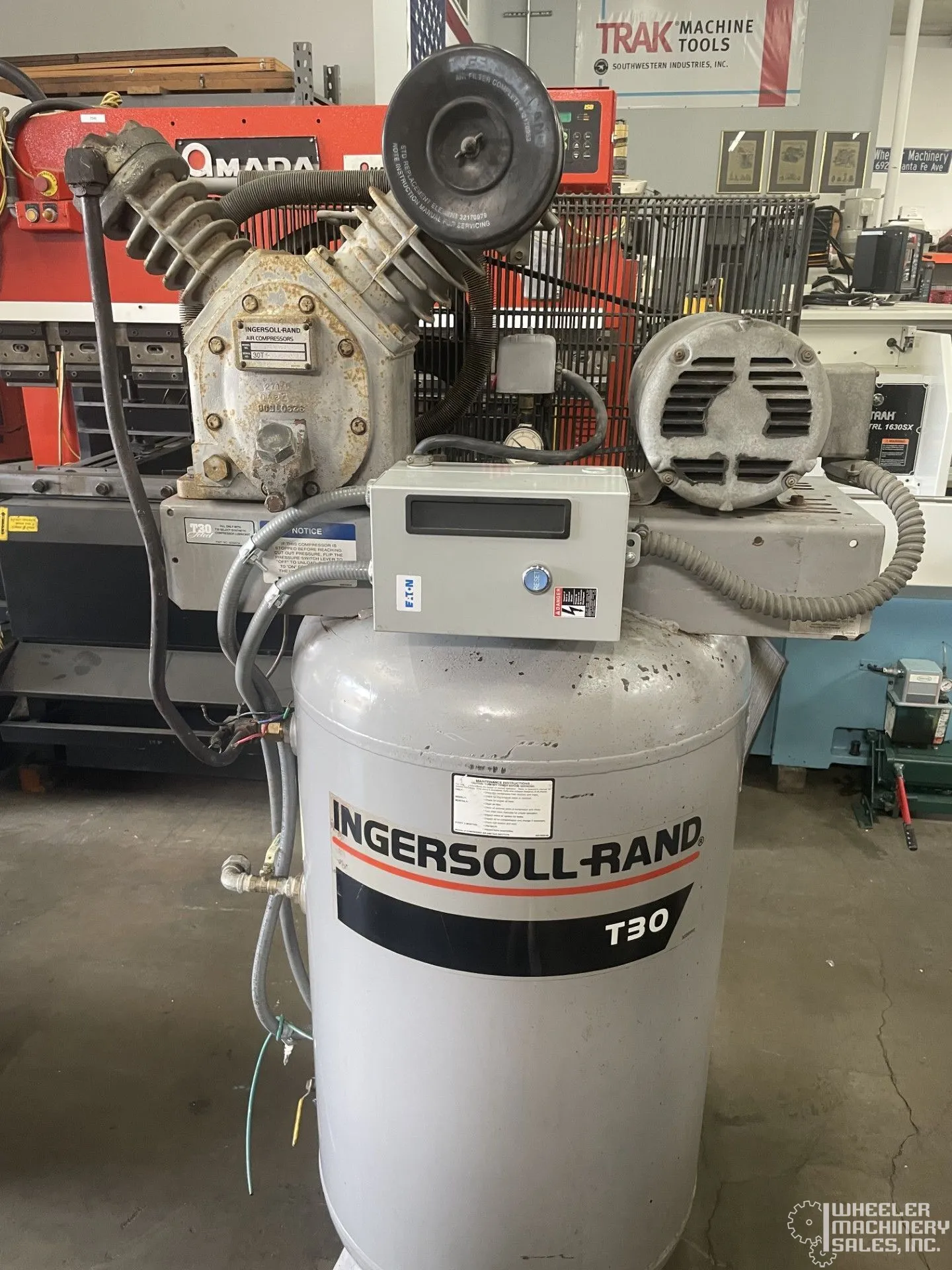 Used INGERSOLL RAND T30 AIR COMPRESSORS 7780 | Wheeler Machinery Sales