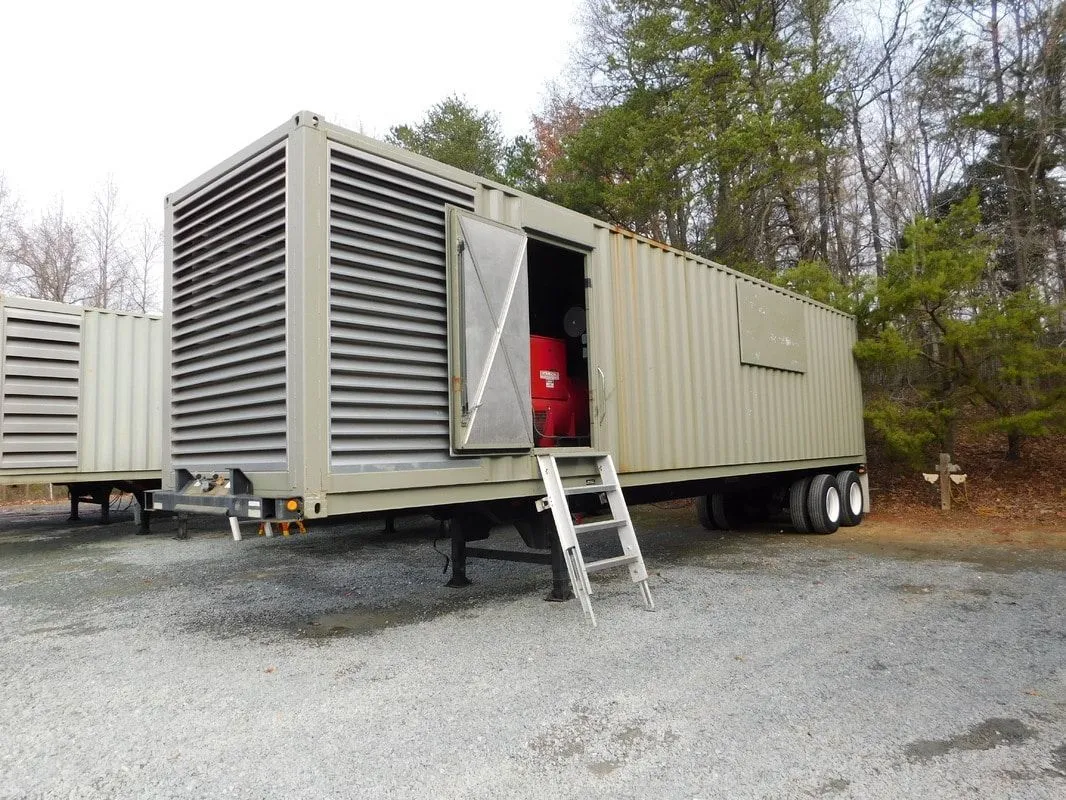 Baldor 1250KW - Mobile Diesel Power Module | Power Generation Enterprises