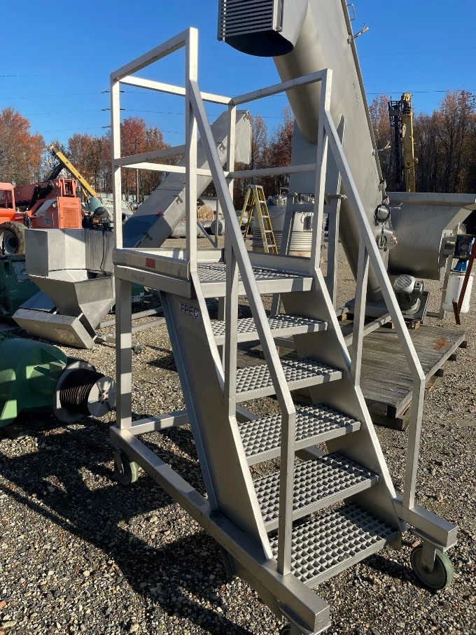Portable Rolling Stainless Steel Step Platform for sale | EcReCon Inc
