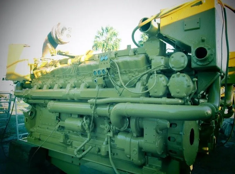 Item# E4501 - Caterpillar D399 1250HP, 1200RPM Marine Diesel Engines ...