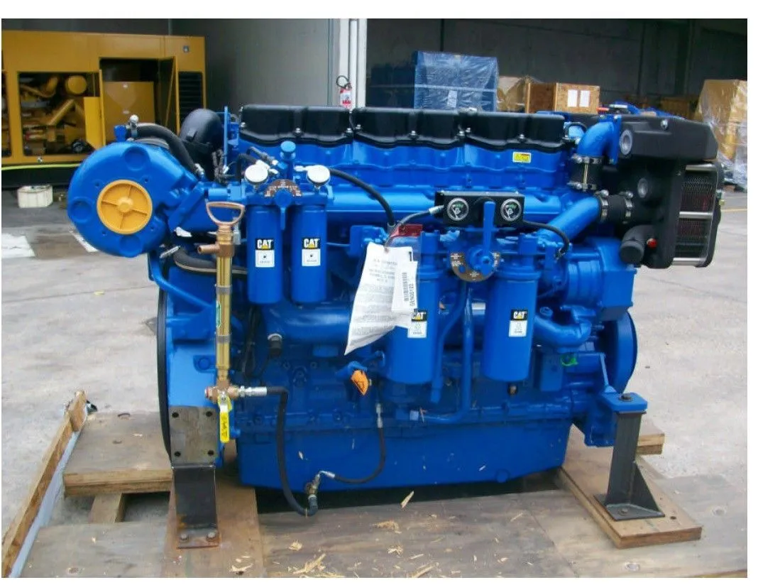 Item# E4542 - Caterpillar C18 670HP, 1500RPM Marine Diesel Engine ...
