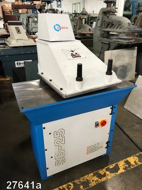 USED 25 TON SAMCO HYDRAULIC CLICKER PRESS #27641 | Kempler Industries