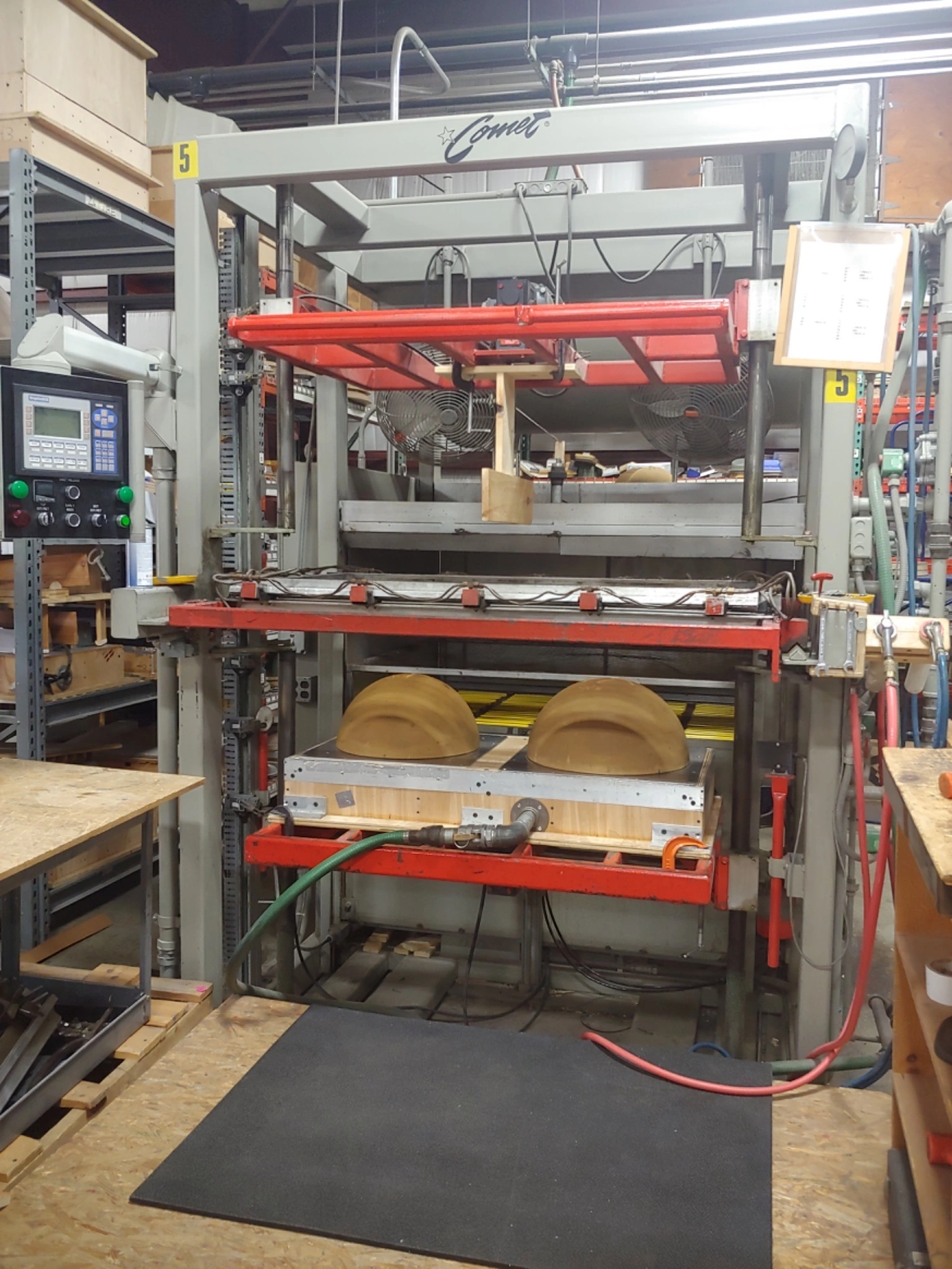 Used 2006 MAAC MACHINERY CS34SS Single Station Thermoformers 203197 ...