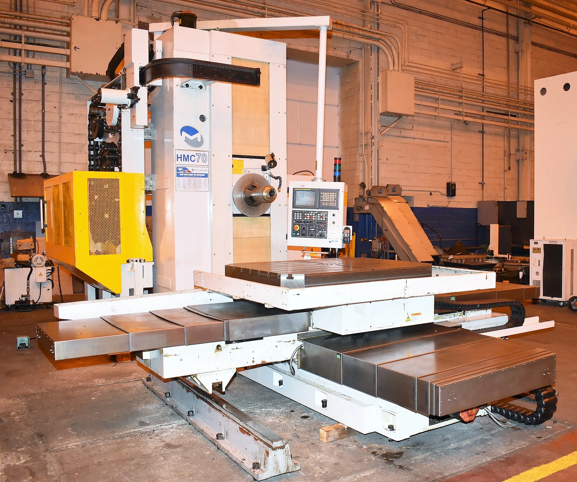 Used 2011 MILLTRONICS HMC-70 Boring Mills Horizontal Table Type 8732 ...