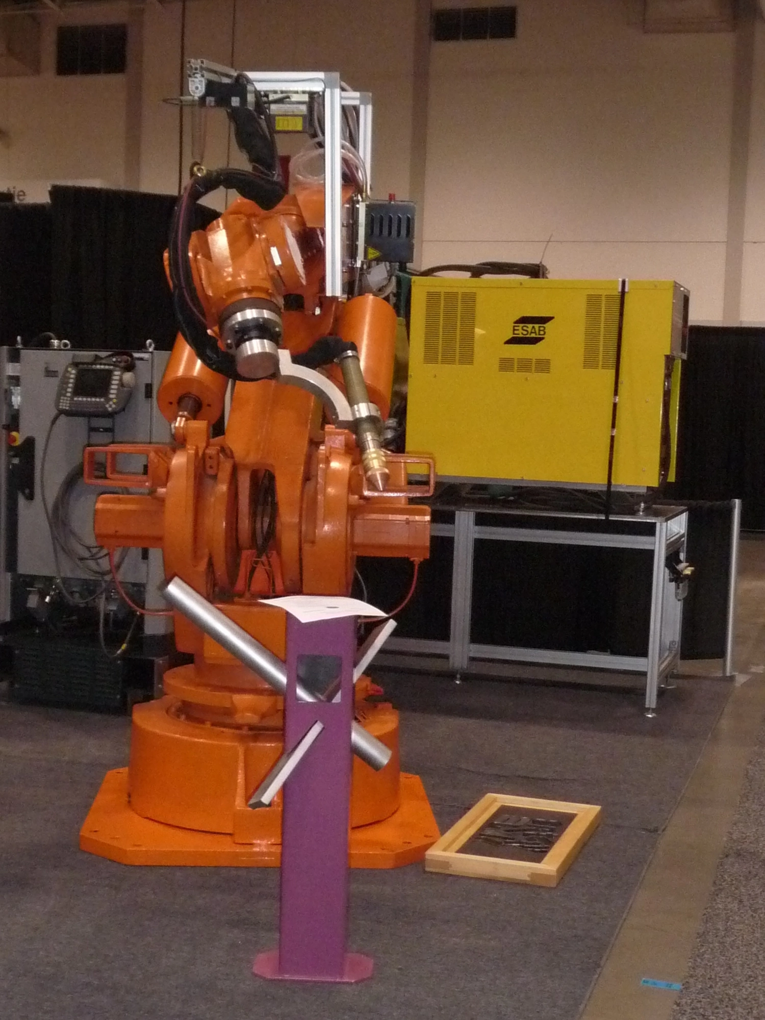 Used 2011 Robotic Welding System ABB ESAB EPP 360 ROBOTS, WELDING 92478 ...