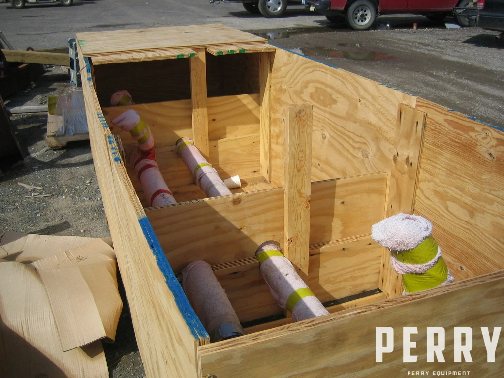 Used 3000 Gallon Kettle Parts - Glass Lined Baffles/Temp. Probes 9140 ...