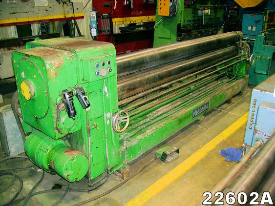 Used NIAGARA 8-120 Plate Bending and Slip Roll 22602 | Kempler Industries