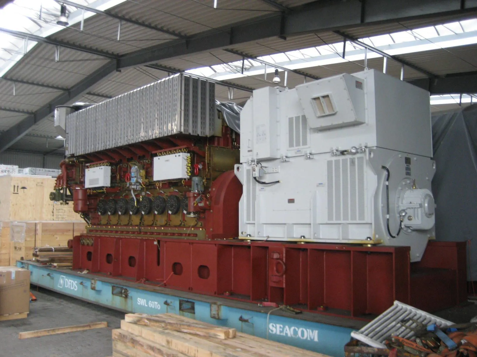 Caterpillar 8M25 - 2540 Kw Diesel Generator | Power Generation Enterprises