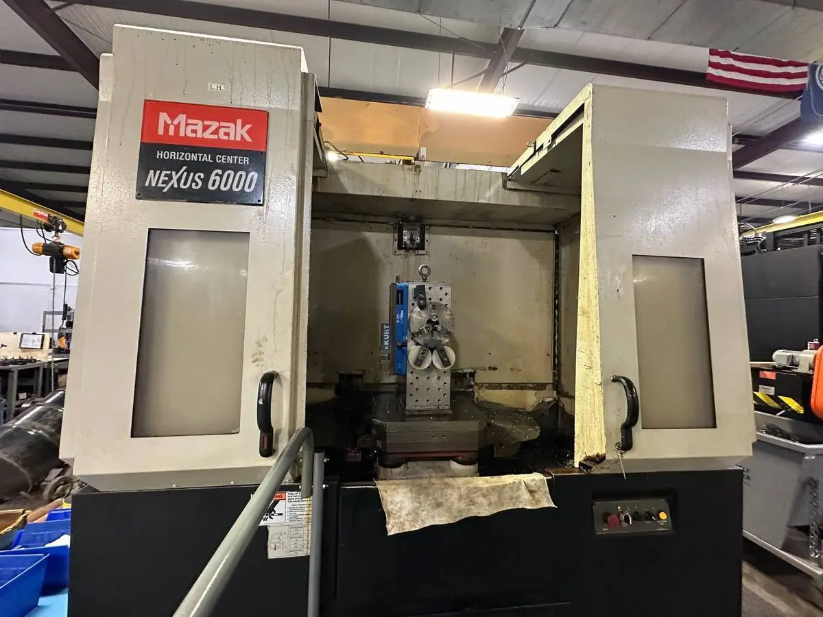 Used 2004 MAZAK HCN-6000 Horizontal Machining Centers X2X1866 ...