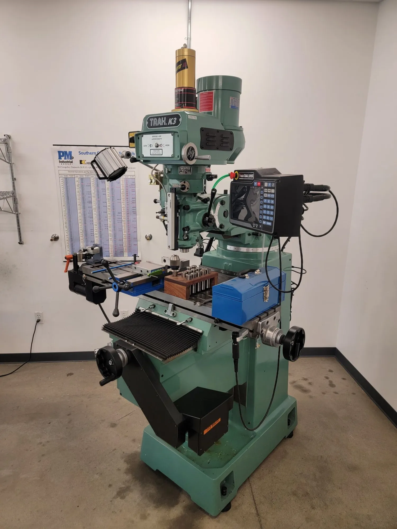 Used 2018 TRAK TRAK K3 KMX Vertical Mills 9652 | Silverlight CNC, Inc