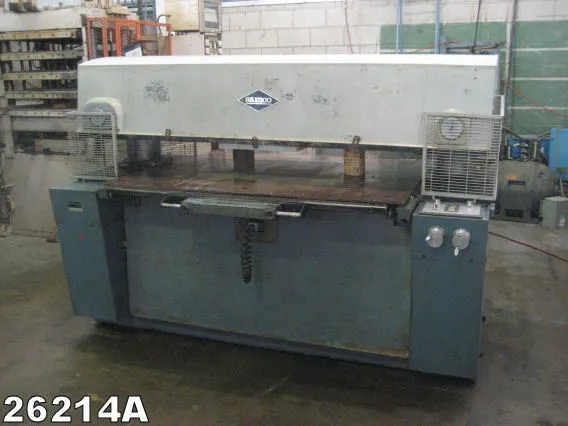 Used SAMCO 60 Die Cutting Press, Clicker Press 26214 | Kempler Industries
