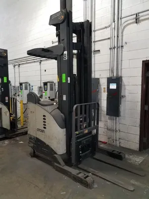 STAND-UP NARROW AISLE REACH TRUCK For Sale | Levy Recovery Group